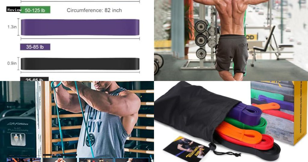 HPYGN Resistance Band vs Pull Up Assist Bands