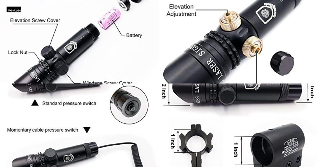 StrongTools Green Laser vs EZshoot Red Laser