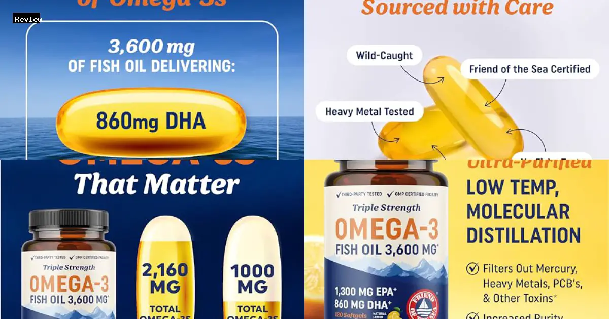 MAV Nutrition Omega 3 Fish Oil Review