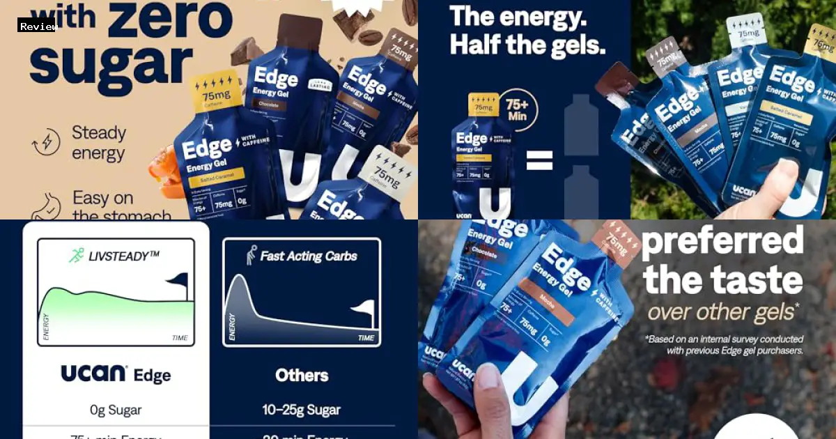 UCAN Edge Energy Gel Review: Fuel Your Workout!
