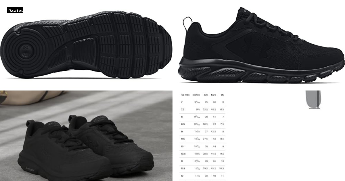 Under Armour Charged Assert 9 Shoe Review