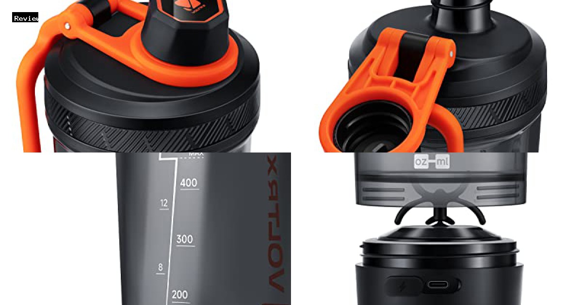VOLTRX Electric Shaker Review: Rechargeable & BPA-Free
