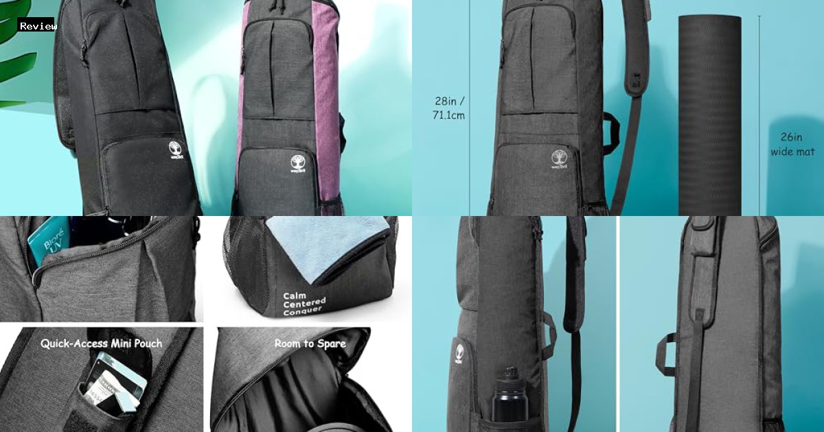 WARRIOR2 Yoga Mat Bag Review: Hands-Free & Versatile