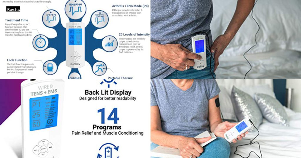 iReliev TENS Unit vs Abs Stimulator