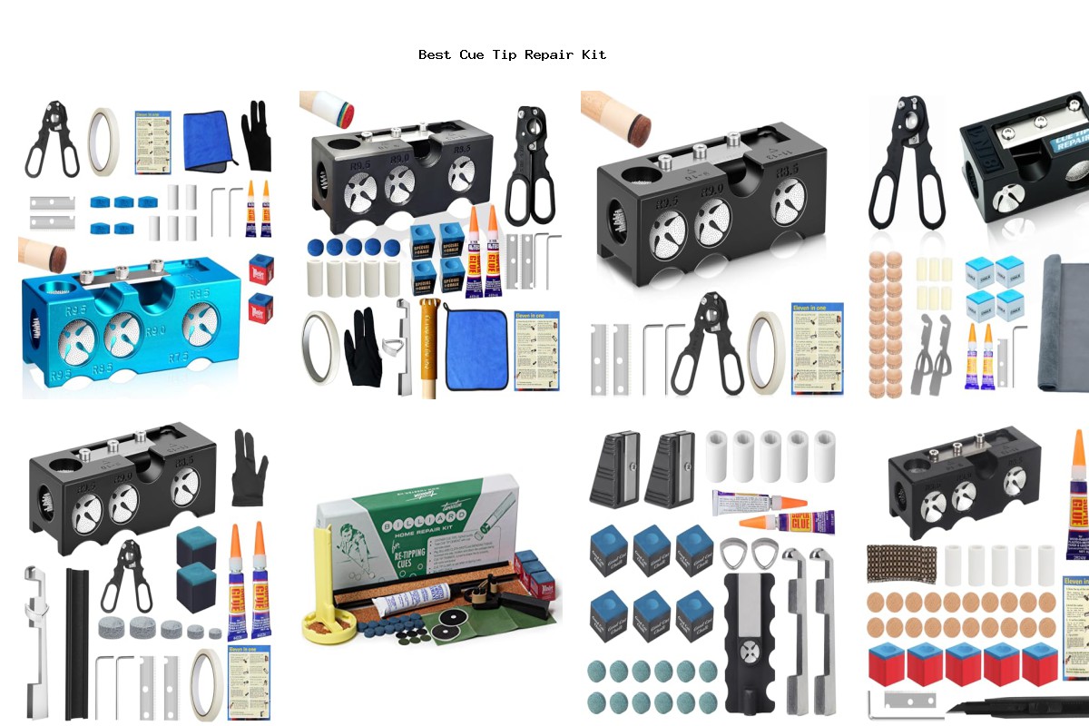 Best Cue Tip Repair Kit