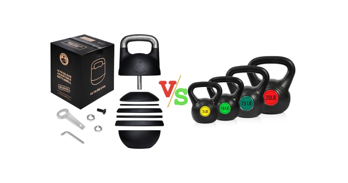 Bells of Steel Kettlebell vs Fitvids Kettlebell
