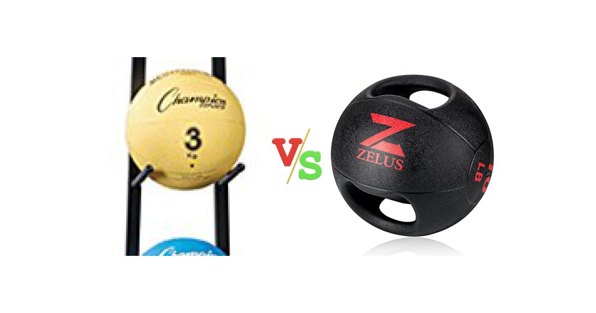 Champion Ball Tree vs ZELUS Med Ball