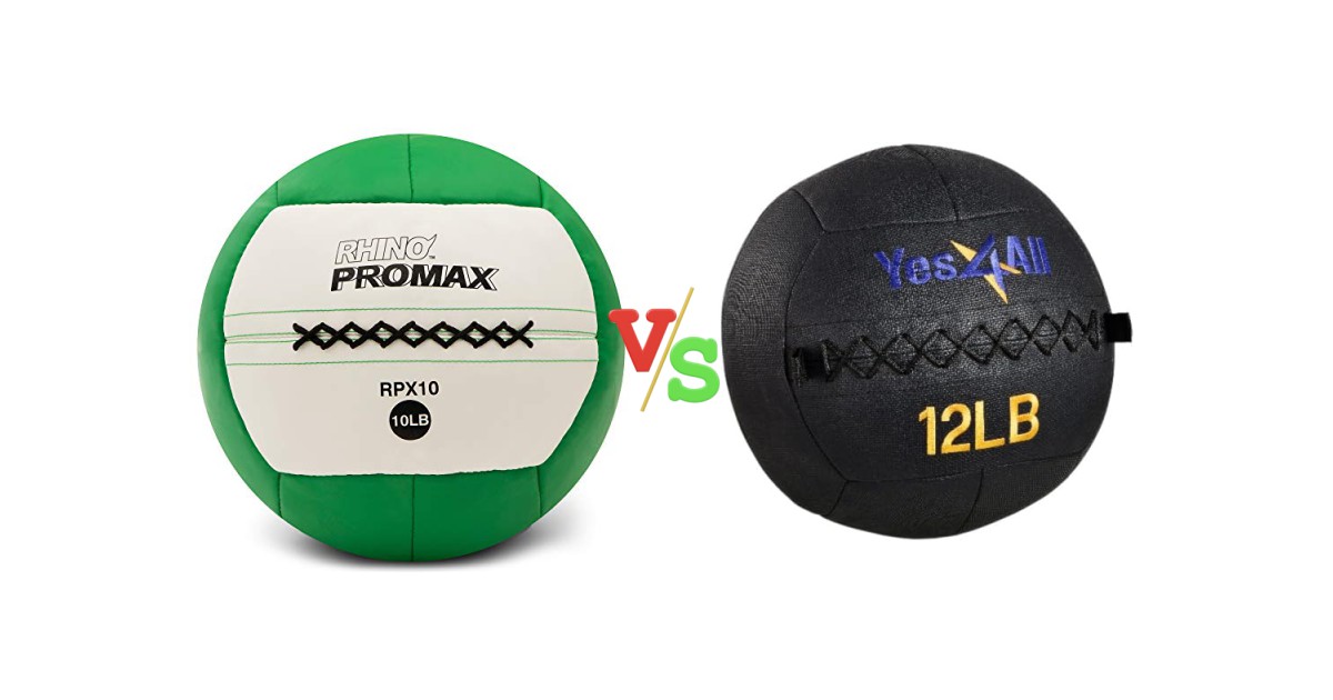 Champion Slam Ball vs Yes4All Wall Ball