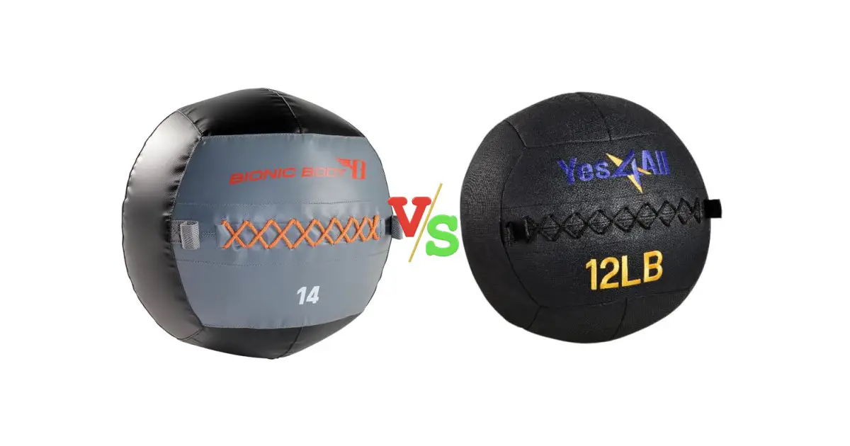 Bionic Body Ball vs Yes4All Ball