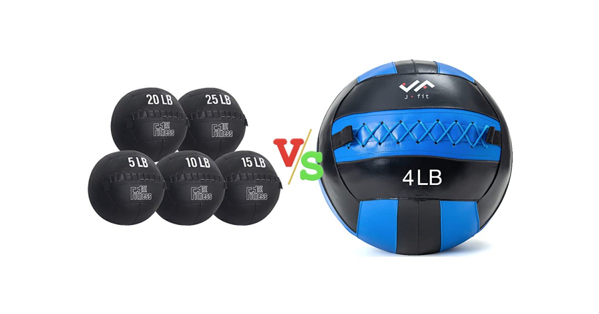 Fitness First Wall Ball vs JFIT Wall Ball