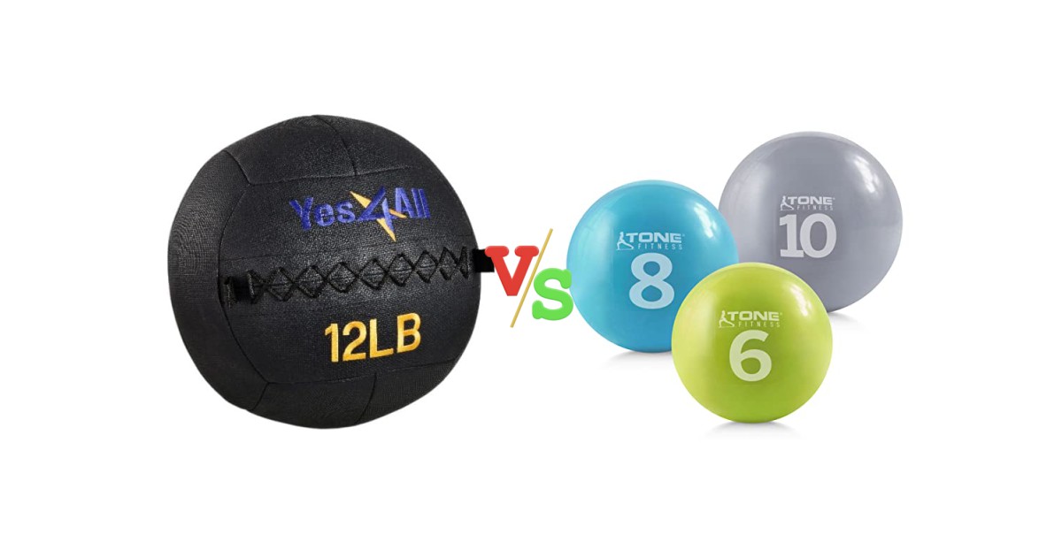 Yes4All Wall Ball vs CAPHAUS Exercise Ball