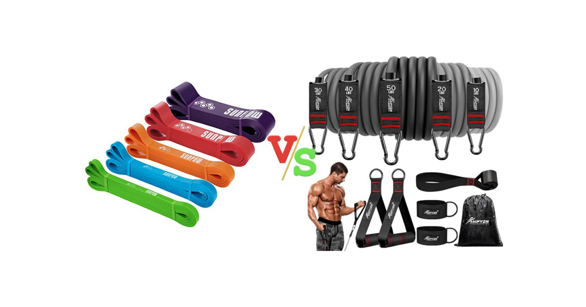 SUNPOW Bands vs HPYGN Resistance Band