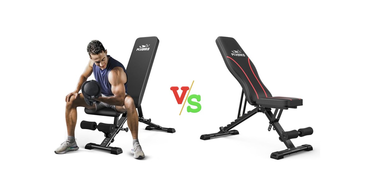 FLYBIRD Weight Bench vs FLYBIRD Adj. Bench