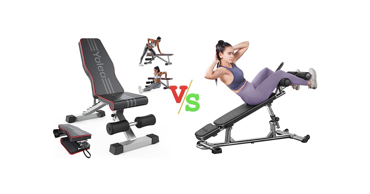 Yoleo Bench vs BODY RHYTHM Bench