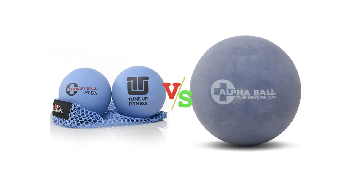 Therapy Ball PLUS vs Alpha Ball