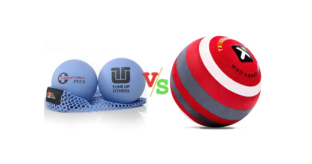 Tune Up Fitness Therapy Ball vs TriggerPoint MBX