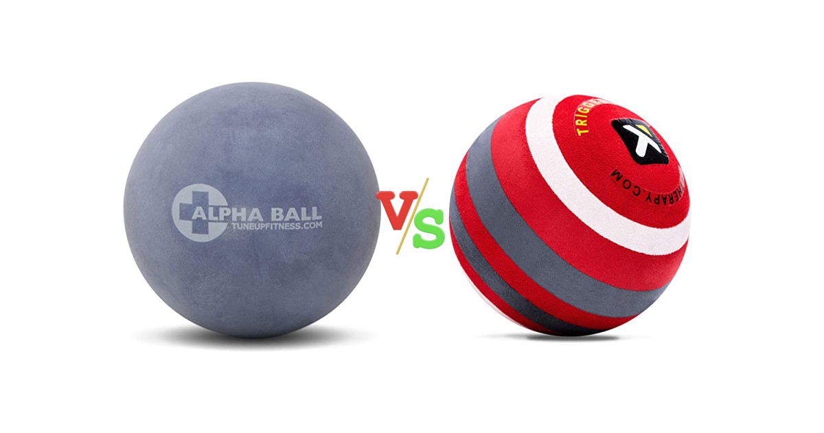 Tune Up Fitness Alpha Ball vs TriggerPoint MBX