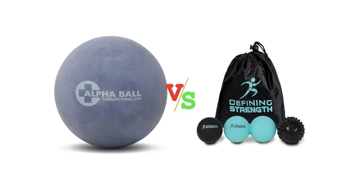 Alpha Ball vs Massage Balls Set