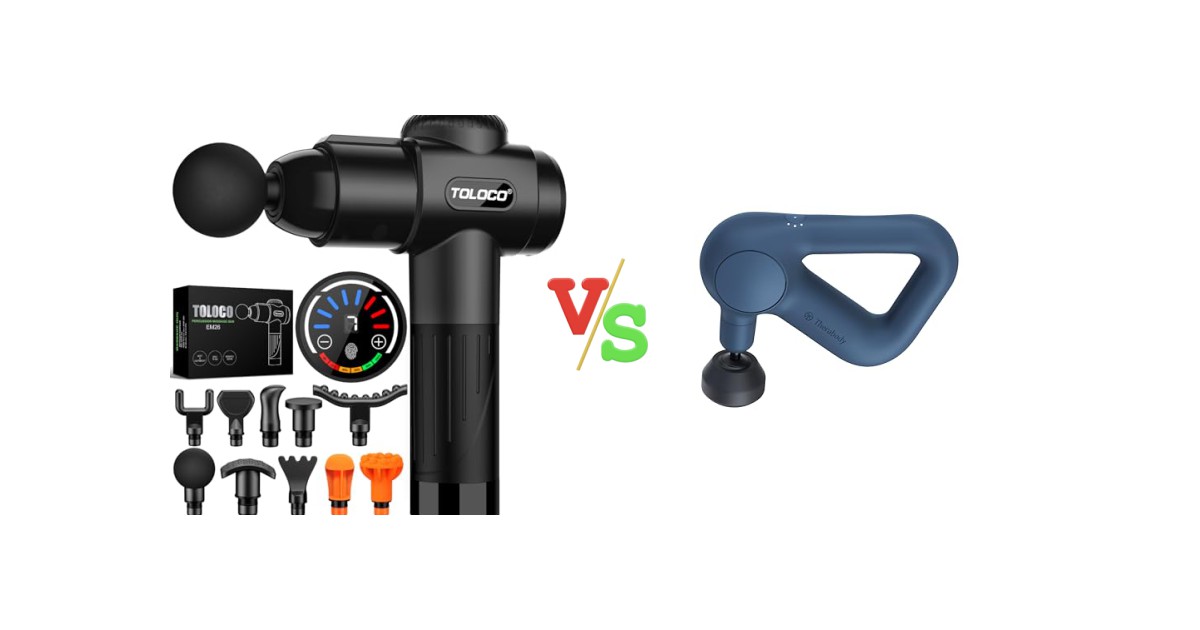 TOLOCO Massage Gun vs TheraGun Relief