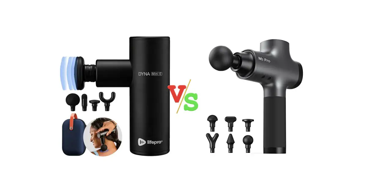 LifePro Massager vs opove M3 Pro 2