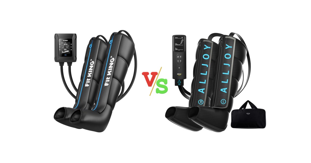 FIT KING Leg Massager vs ALLJOY Leg Massager