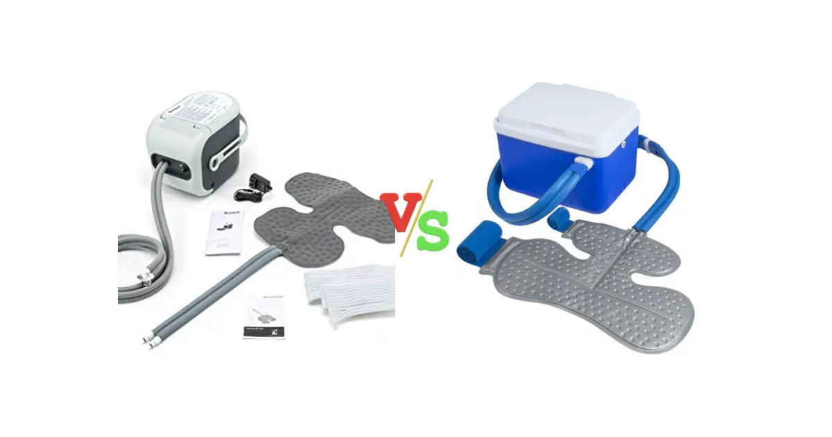 Ossur Cold Rush vs. Ice Machine