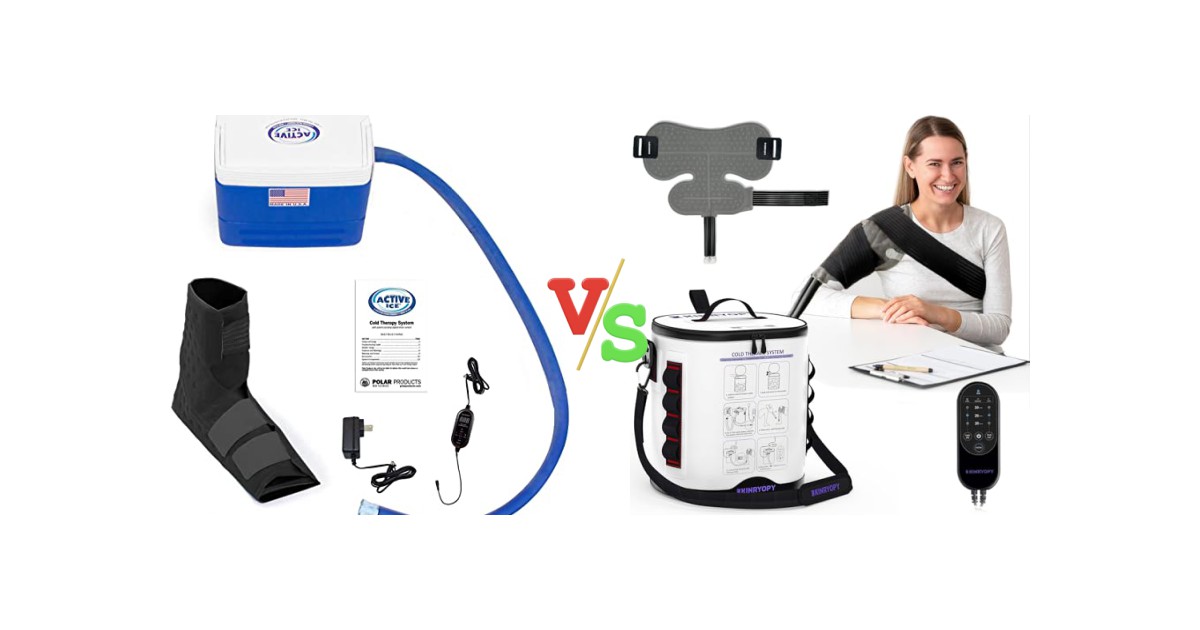 Polar Active Ice 3.0 vs Cold Therapy Machine