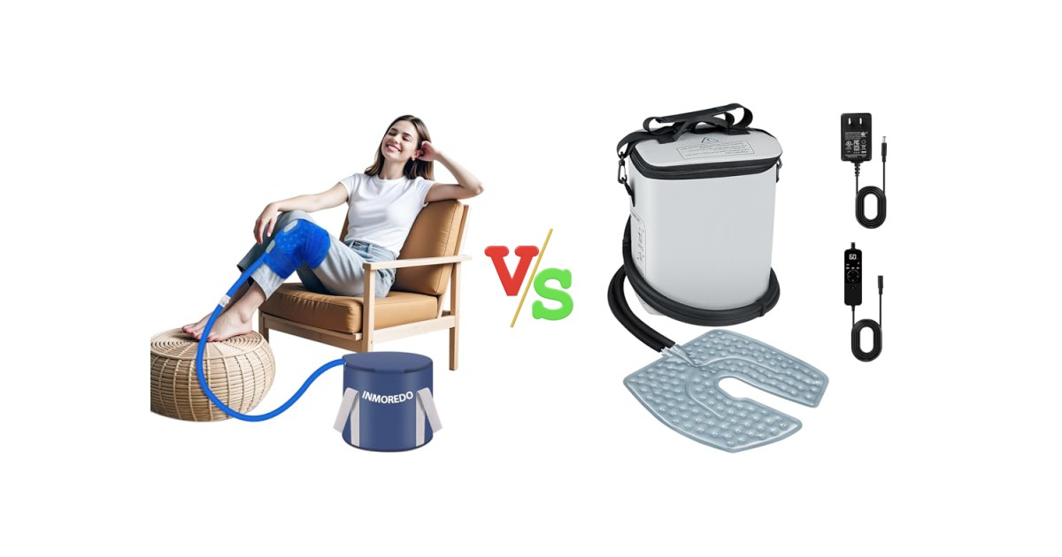 Inmoredo Cold Therapy vs Ice Machine for Knee