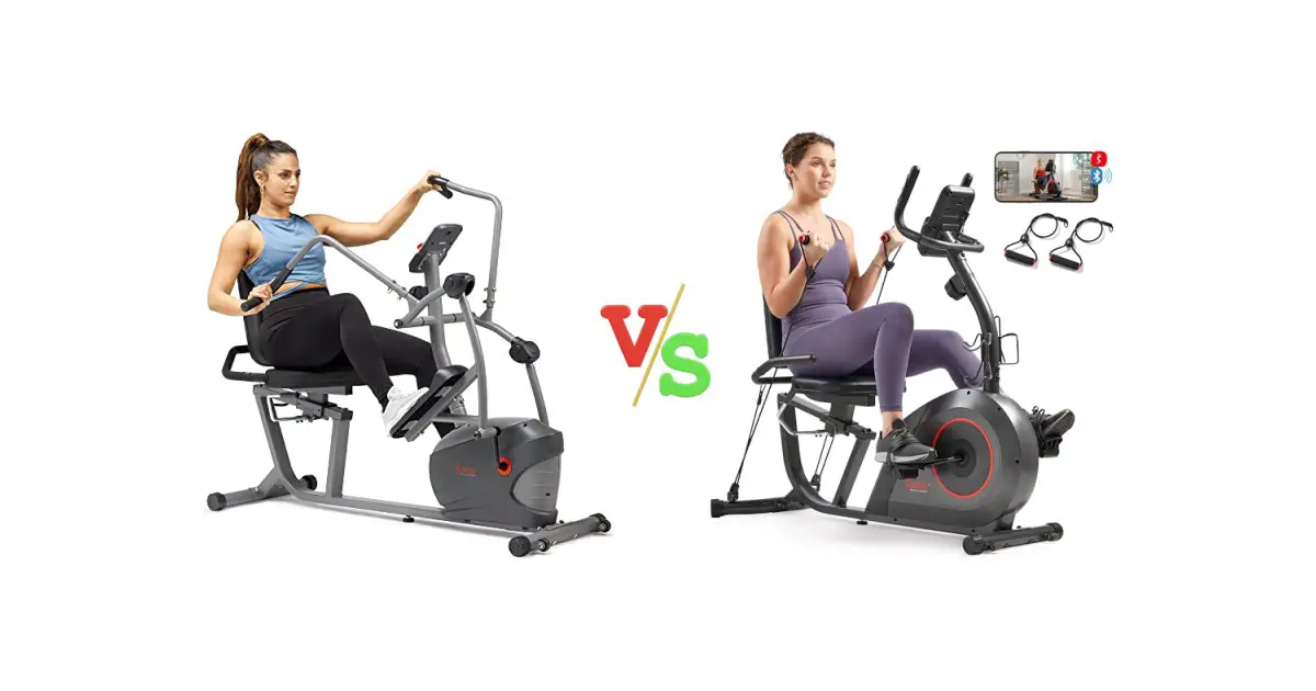 Elliptical Cardio Bike vs Smart Recumbent Bike