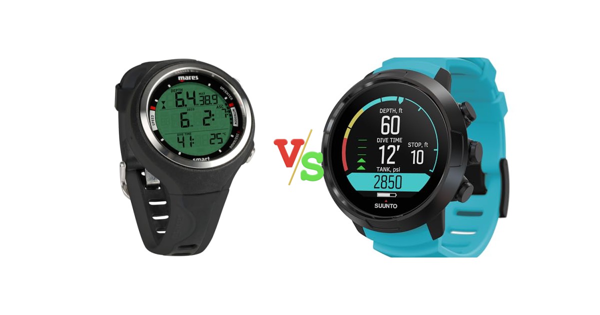 Mares Smart vs SUUNTO D5