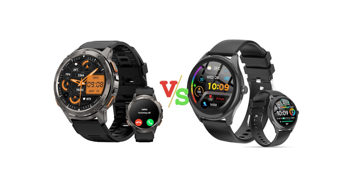 AMAZTIM Smart Watch vs DIVOAZBVO Smart Watch