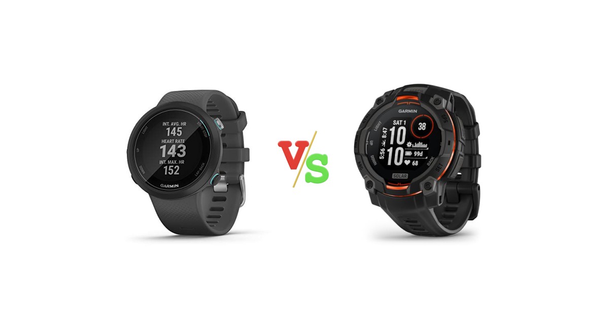 Garmin Swim 2 vs Garmin Instinct 3