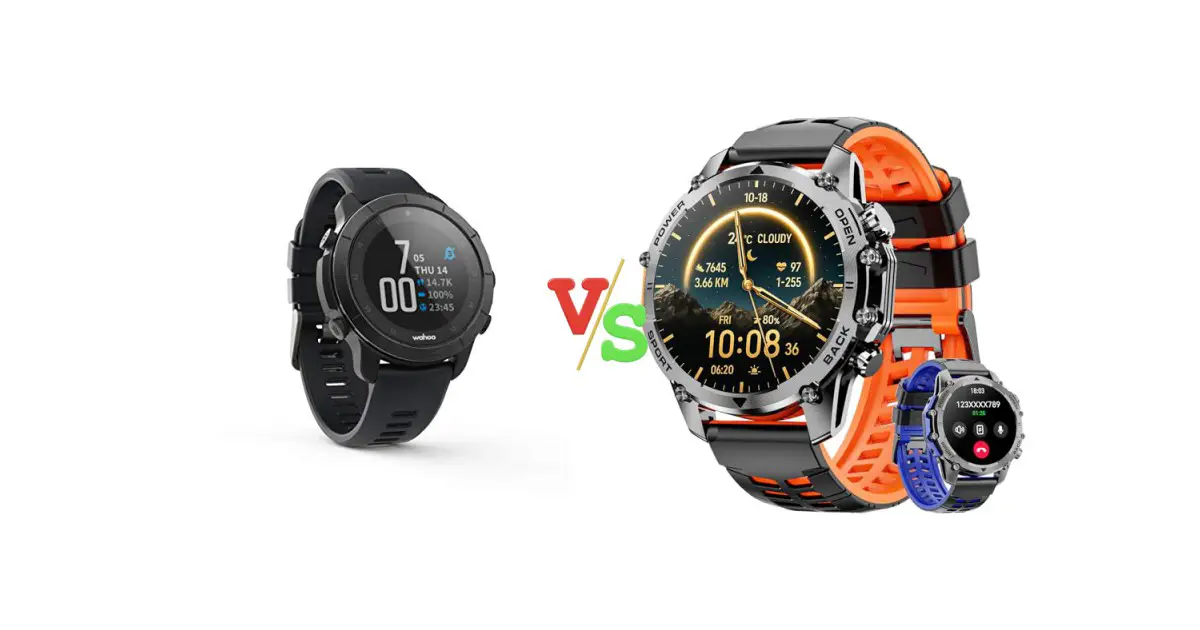 Wahoo ELEMNT Rival vs Smart Watch