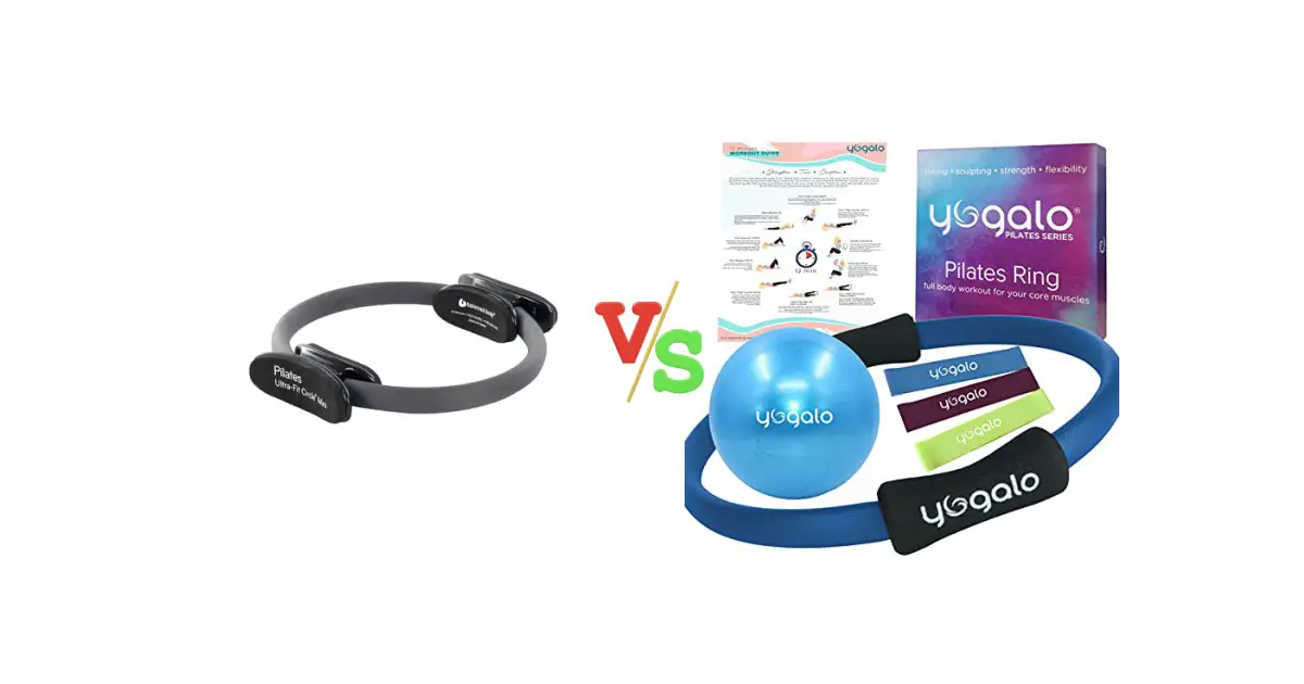 Ultra-Fit Circle Mini vs Pilates Ring & Ball