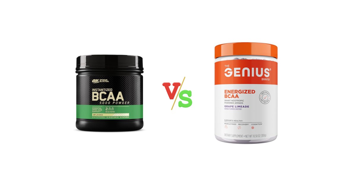 Optimum Nutrition BCAA vs Genius BCAA