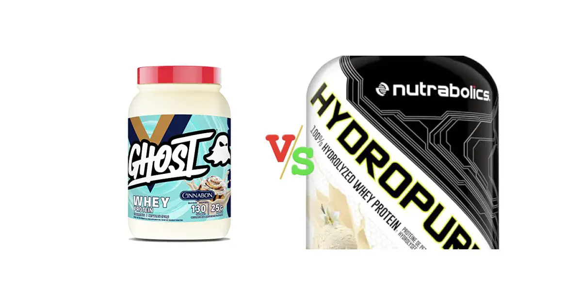 GHOST Whey vs Nutrabolics Hydropure