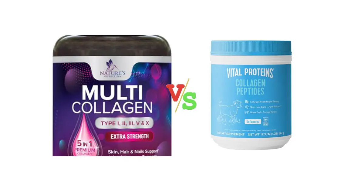 Multi Collagen Peptides vs Vital Proteins