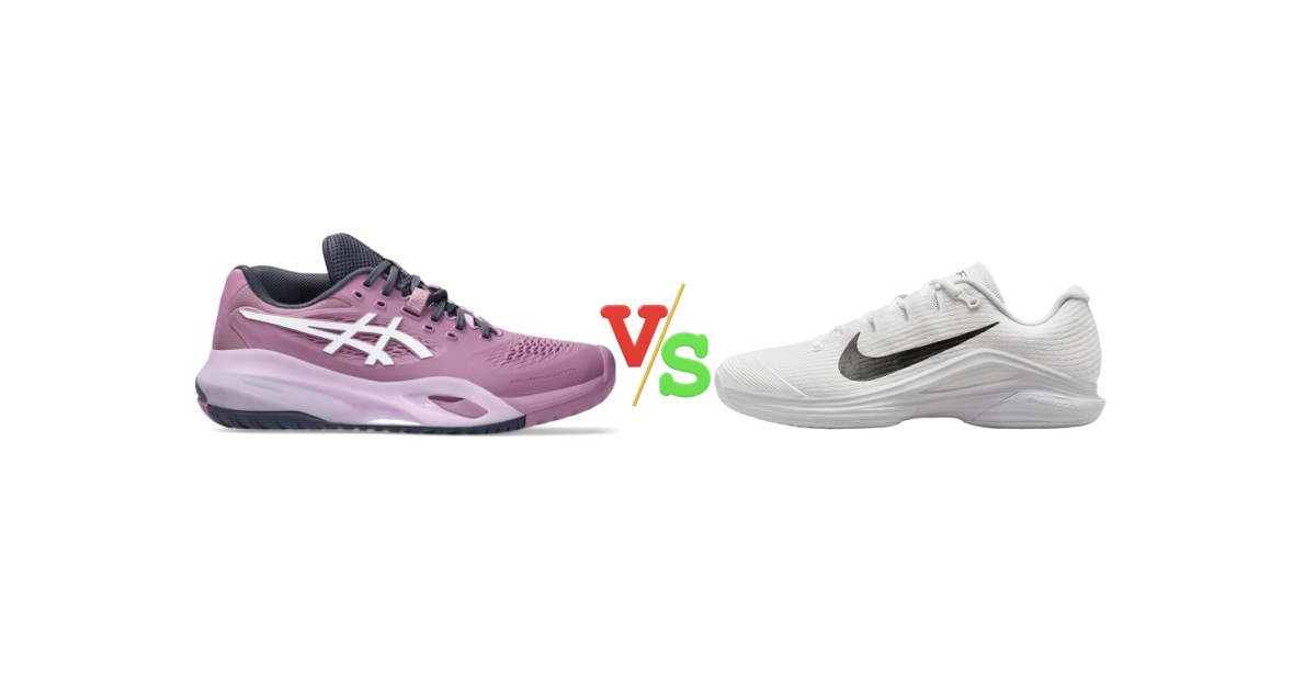 ASICS Gel-Resolution X vs Nike Vapor 12