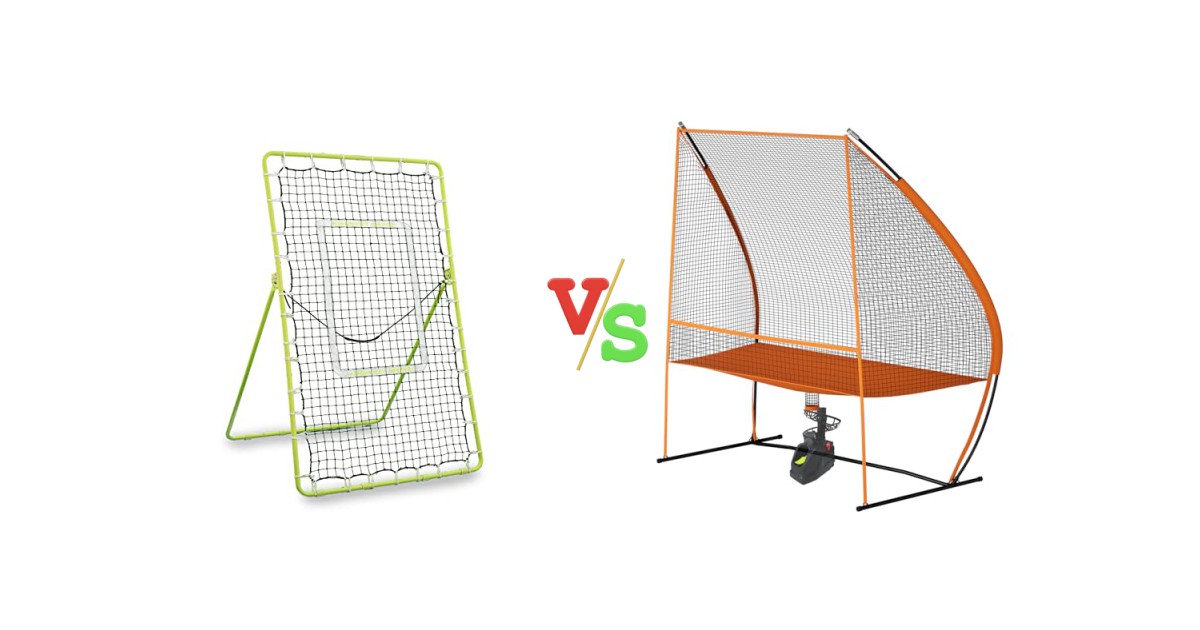 Rukket Rebounder Net vs MR Training Net