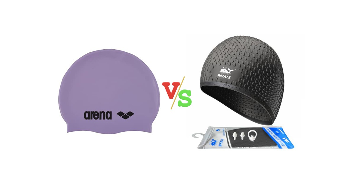 Arena Swim Cap vs Large Swim Cap