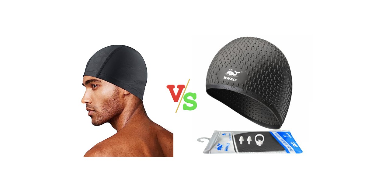 Lycra Swim Cap vs Silicone Swim Cap