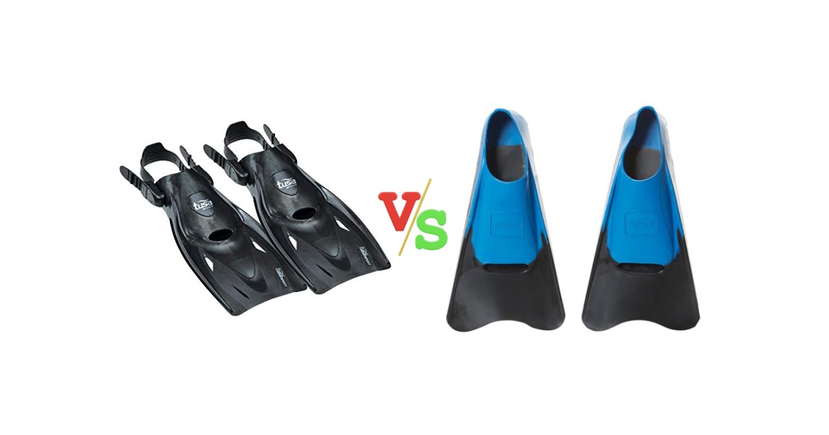 TUSA Fins vs Sporti Swim Fins