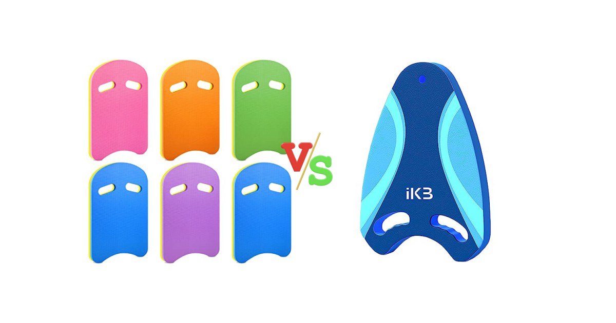 Kickboard (6 Pcs) vs ikanboo Kickboard