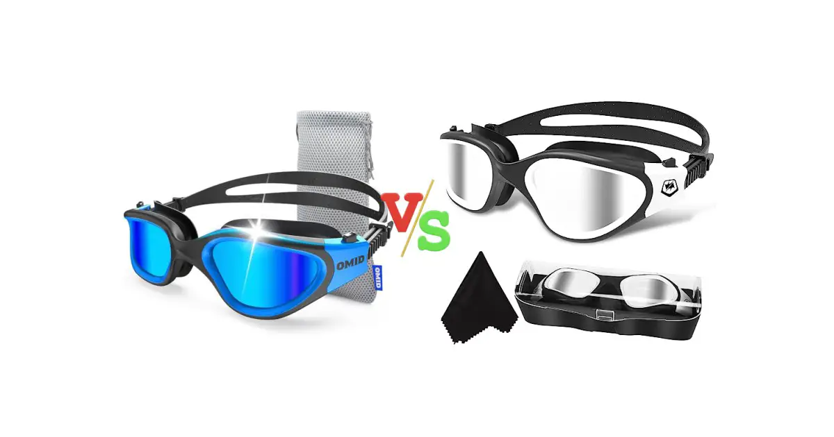 OMID Swim Goggles vs WIN.MAX Swim Goggles