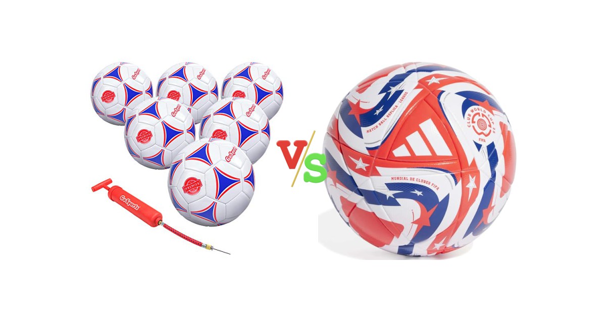 GoSports Soccer Ball vs adidas World Cup Ball