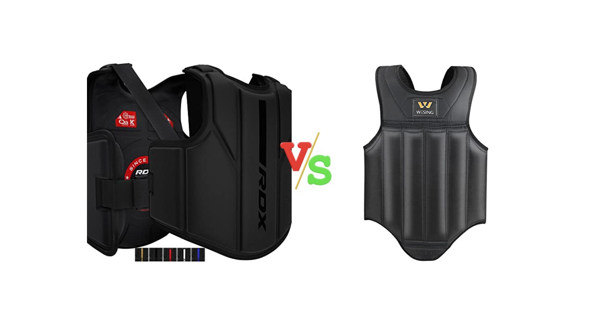 RDX Body Protector vs Wesing Chest Guard