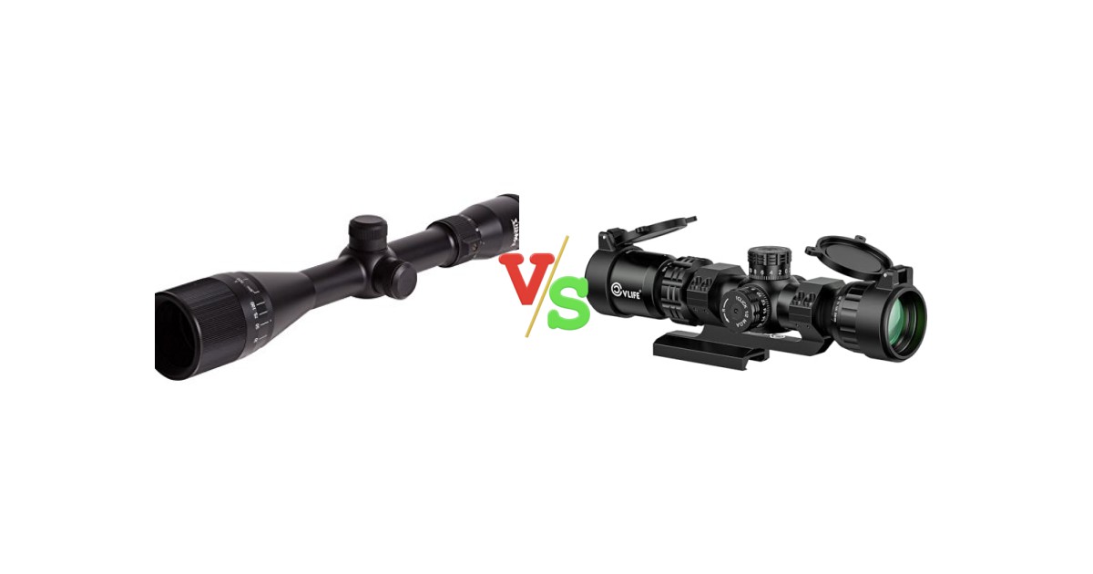 Mantis Scope vs CVLIFE Rifle Scope