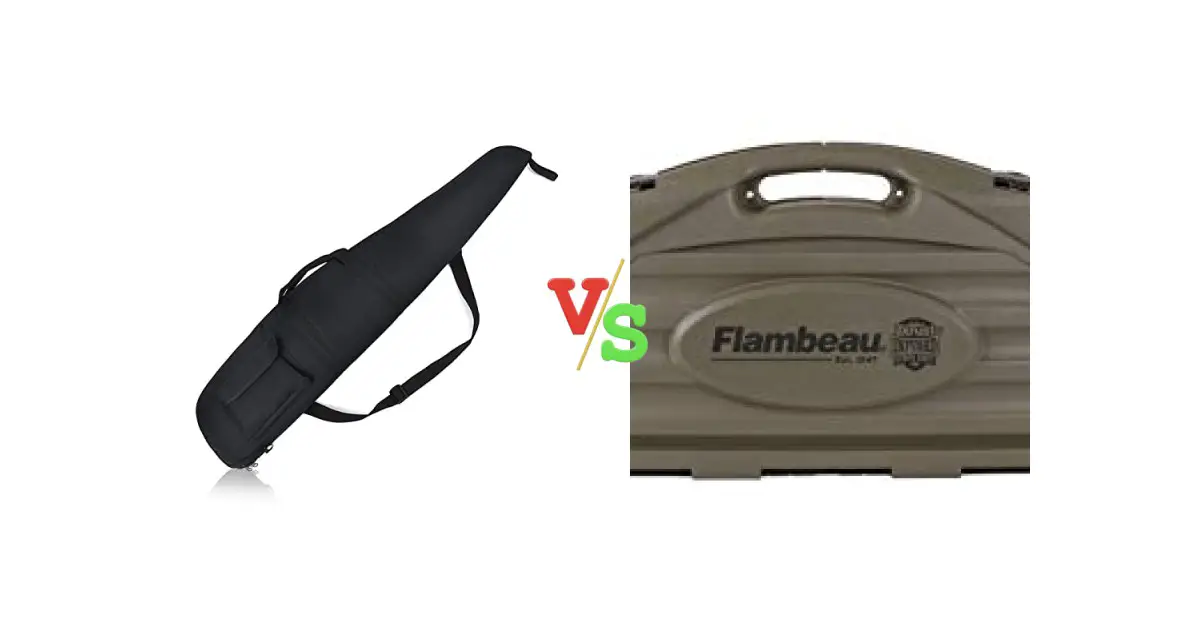 AUMTISC Rifle Case vs Flambeau Gun Case