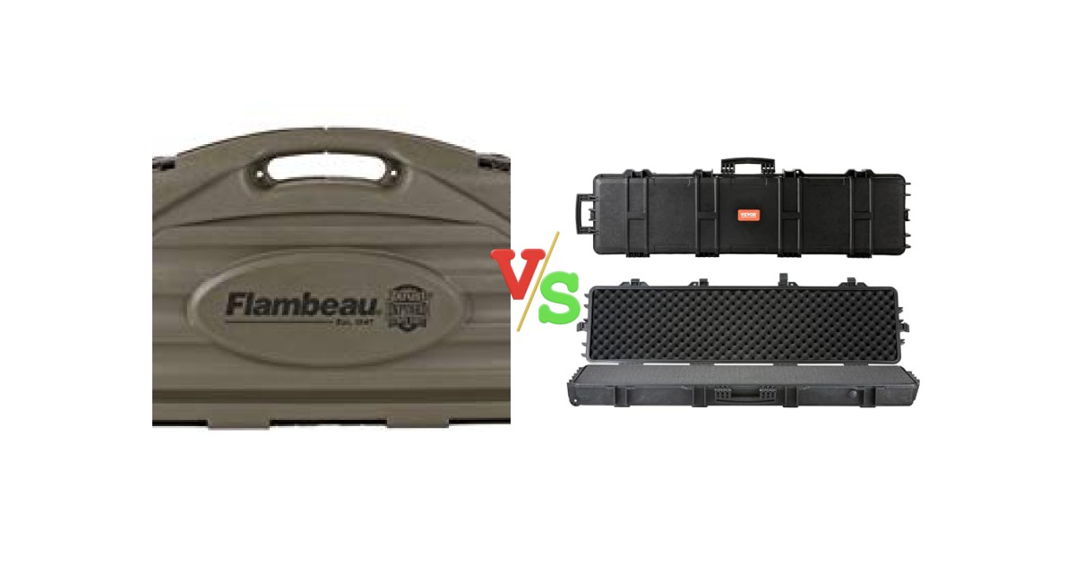 Flambeau Gun Case vs VEVOR Rifle Case