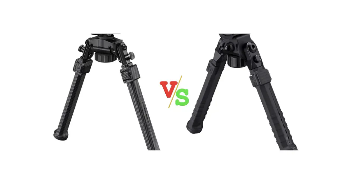 CVLIFE Carbon Fiber Bipod vs CVLIFE Tactical Bipod
